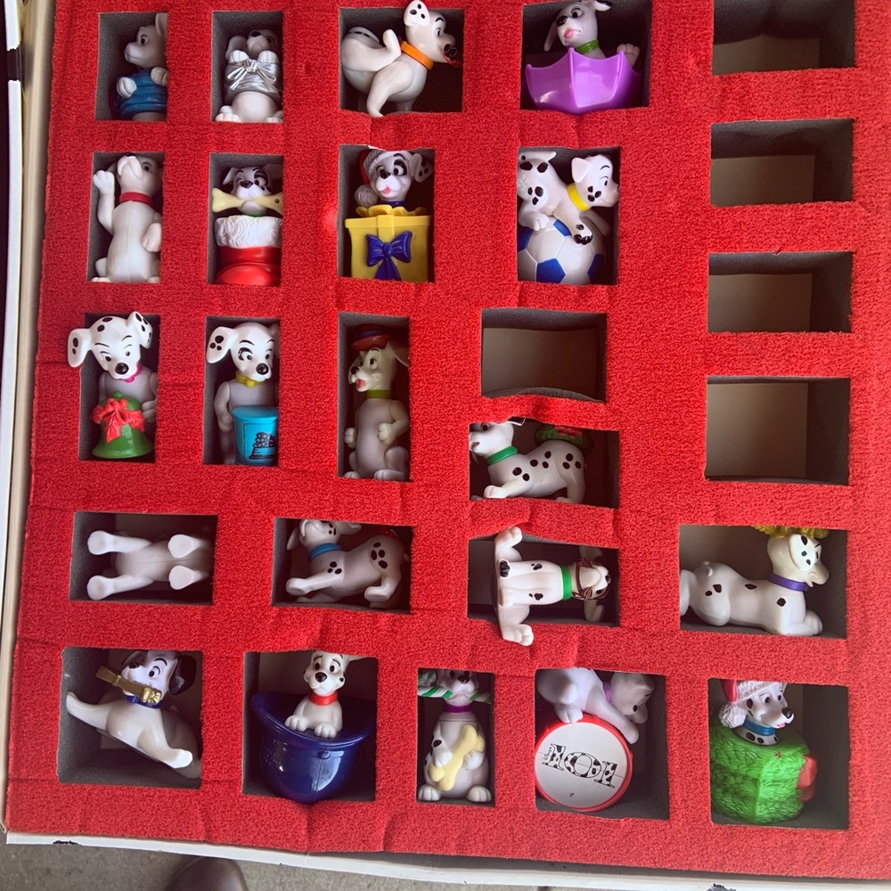 1996 Mcdonalds 101 Dalmatians Collectible Set!! - Gem